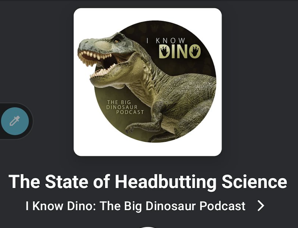 Featured on “I Know Dino” podcast – Nicole Ackermans, CVN lab